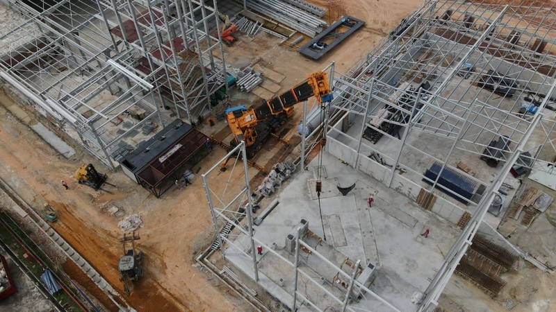 Mortar Plant – Equipment Installation and Comissioning - Steelplan